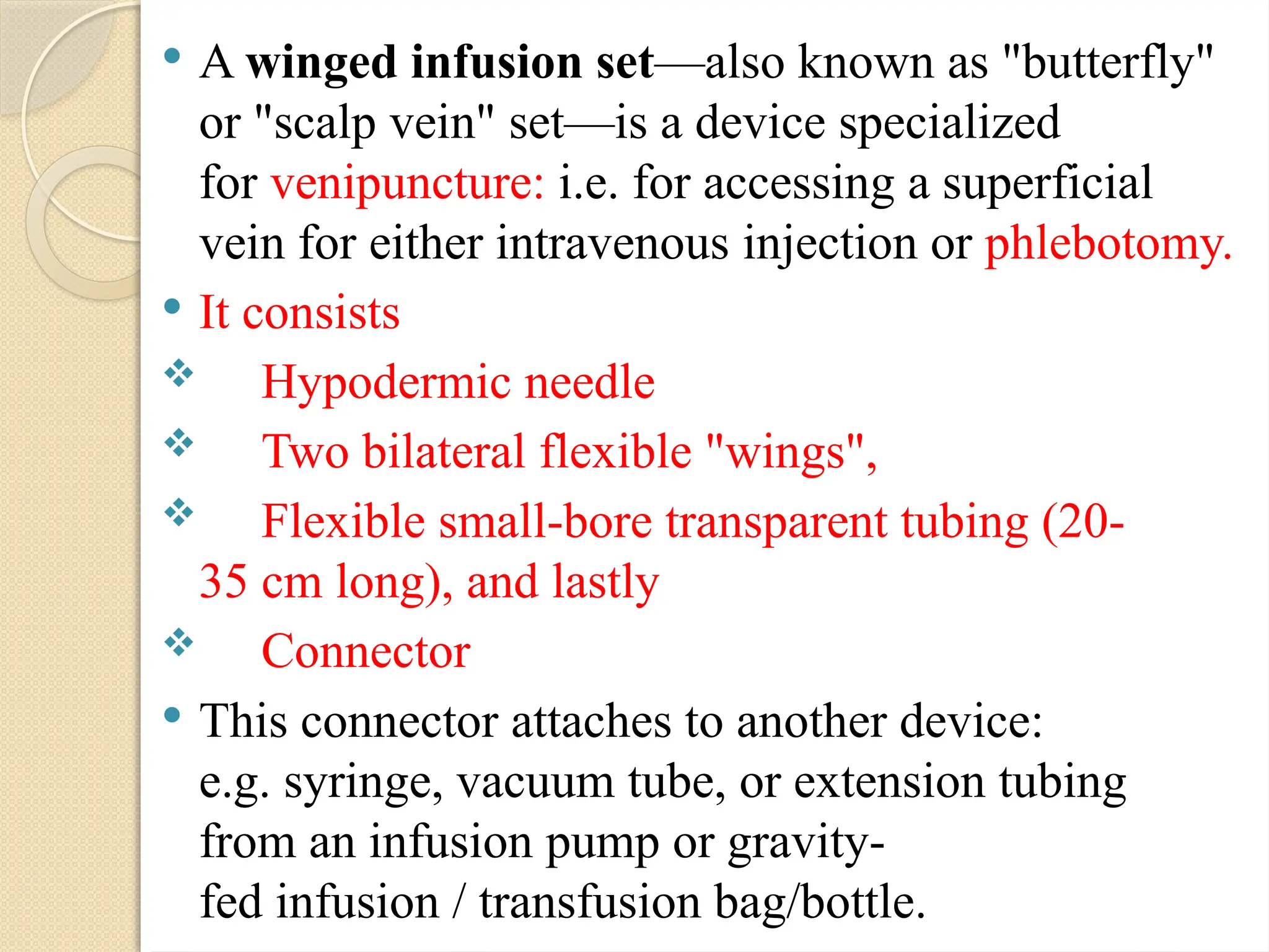 Scalp vein and bulbs collection final.pptx