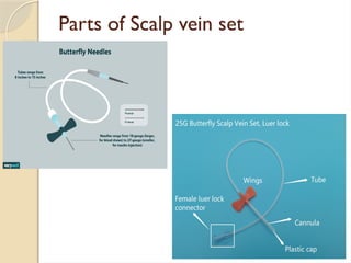 Scalp vein and bulbs collection final.pptx Scalp vein set and blood ...