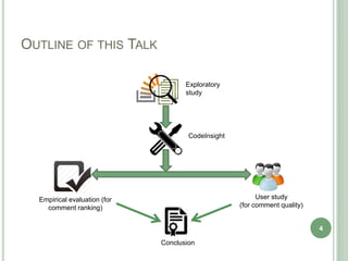 Recommending Insightful Comments for Source Code using Crowdsourced Knowledge | PPTX