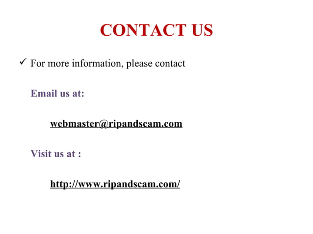 Scamandspamtechniques | PPT