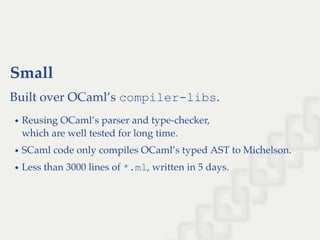 SCaml compiler | PPT