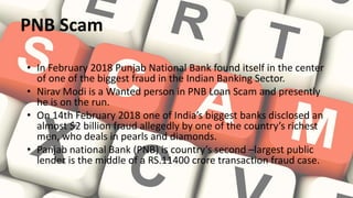 Scam of panjab national bank | PPTX