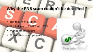 Scam of panjab national bank | PPTX