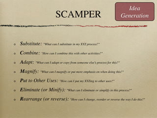 Scamper | PPT