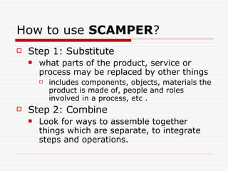 Scamper | PPT
