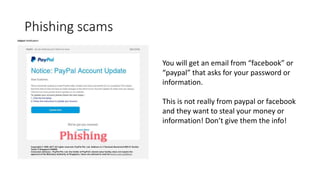 Scams and Rip Offs | PPT