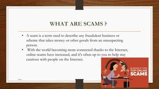 Scams | PPT