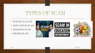 Scams | PPT