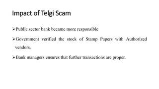 Scams and the historical scandals took place in India | PPTX