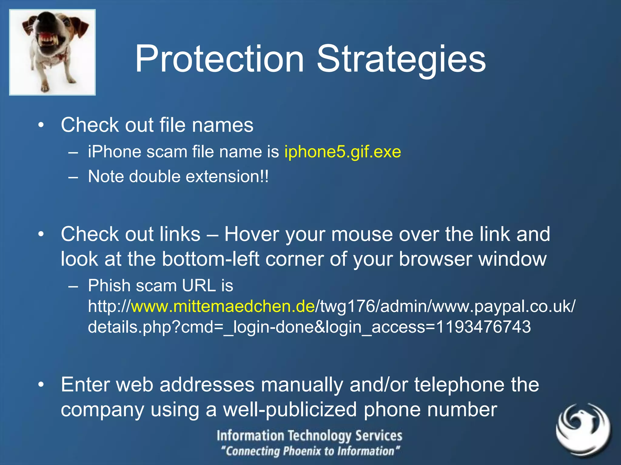 Scams and-fraud-presentation | PDF