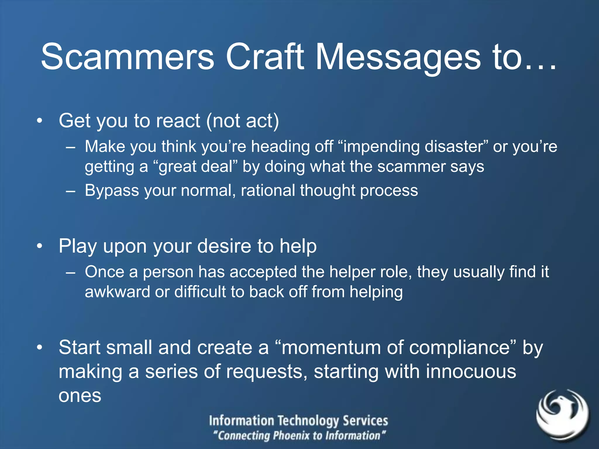 Scams and-fraud-presentation | PDF