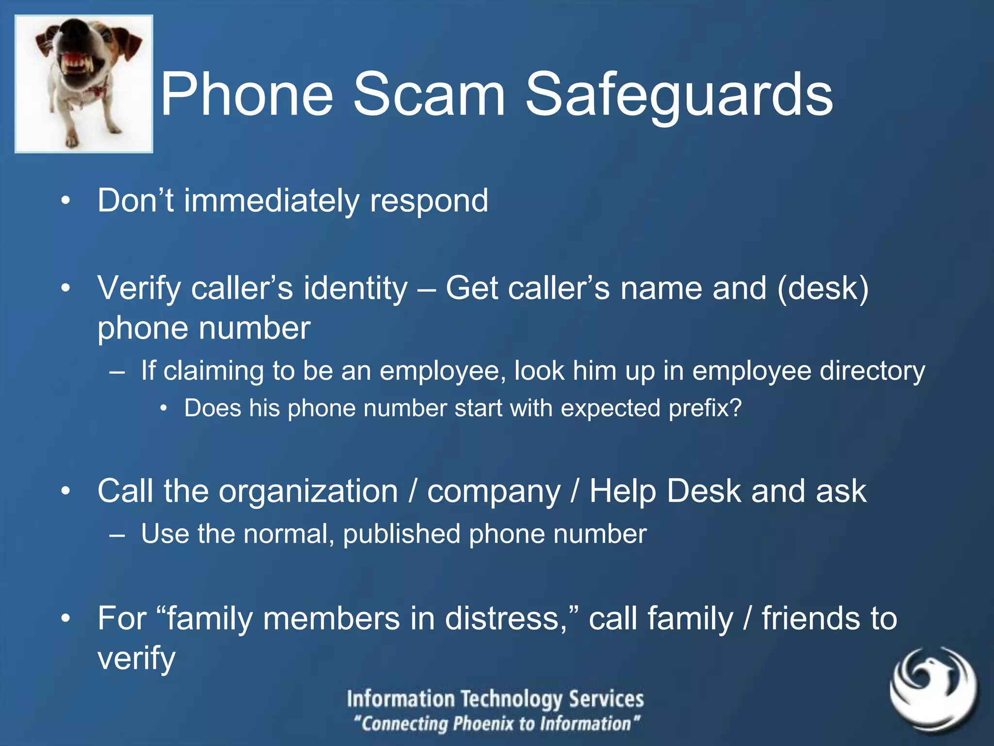 Scams and-fraud-presentation | PDF