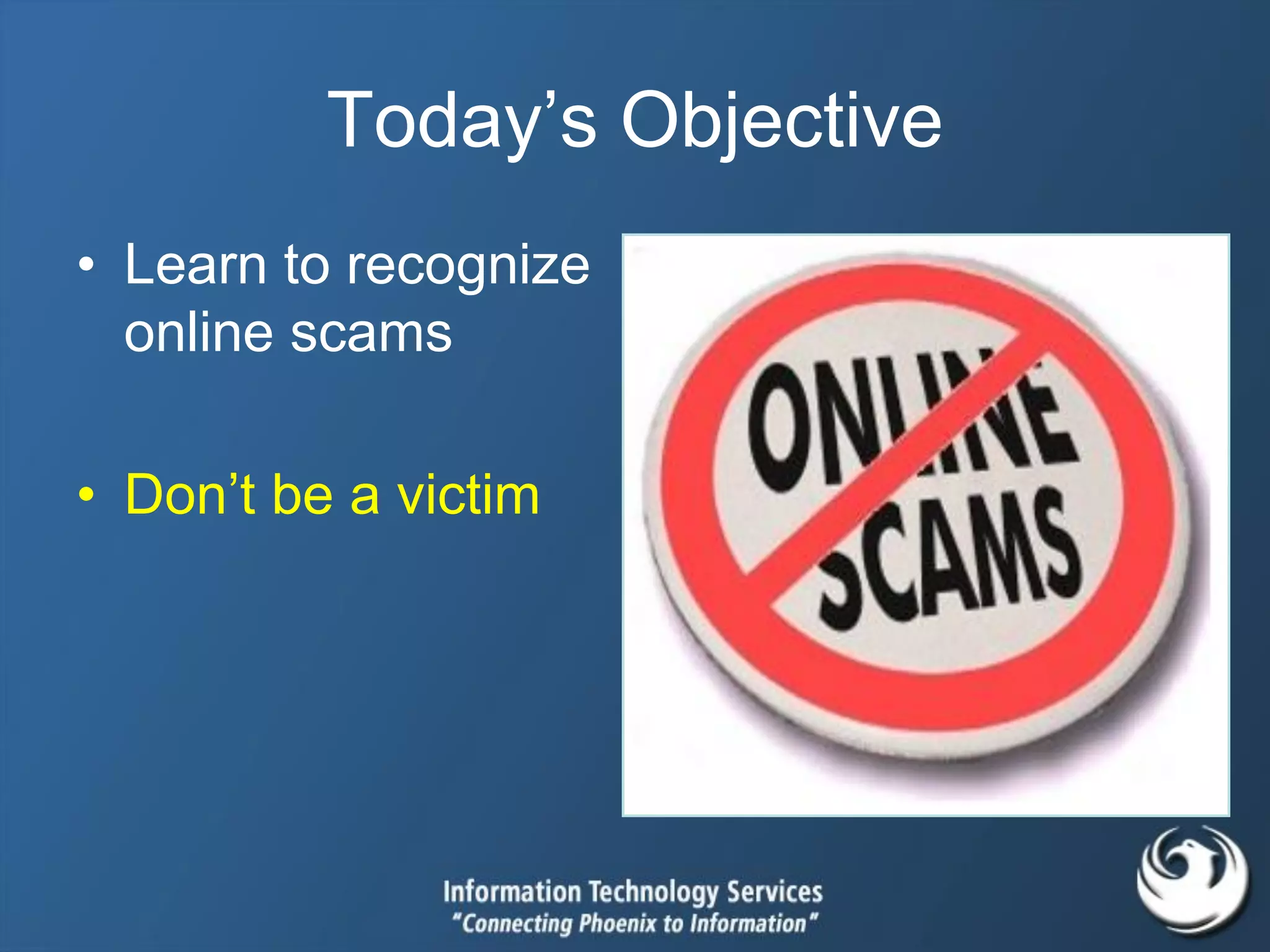 Scams and-fraud-presentation | PDF