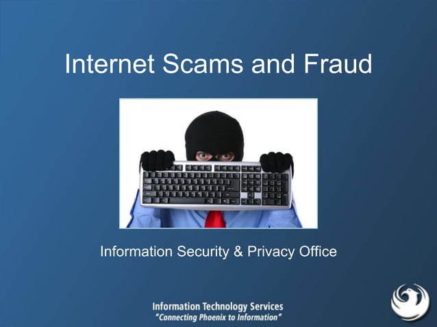 Scams and-fraud-presentation | PDF