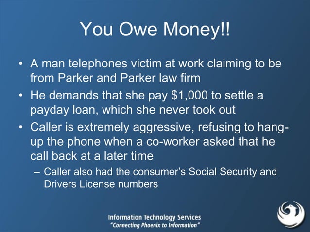 Scams and-fraud-presentation | PDF