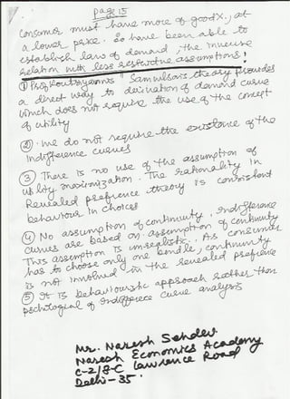 MA ECONOMICS ENTRANCE /DELHI SCHOOL ECONOMICS/SOLUTIONS /ASSIGNMENT ...