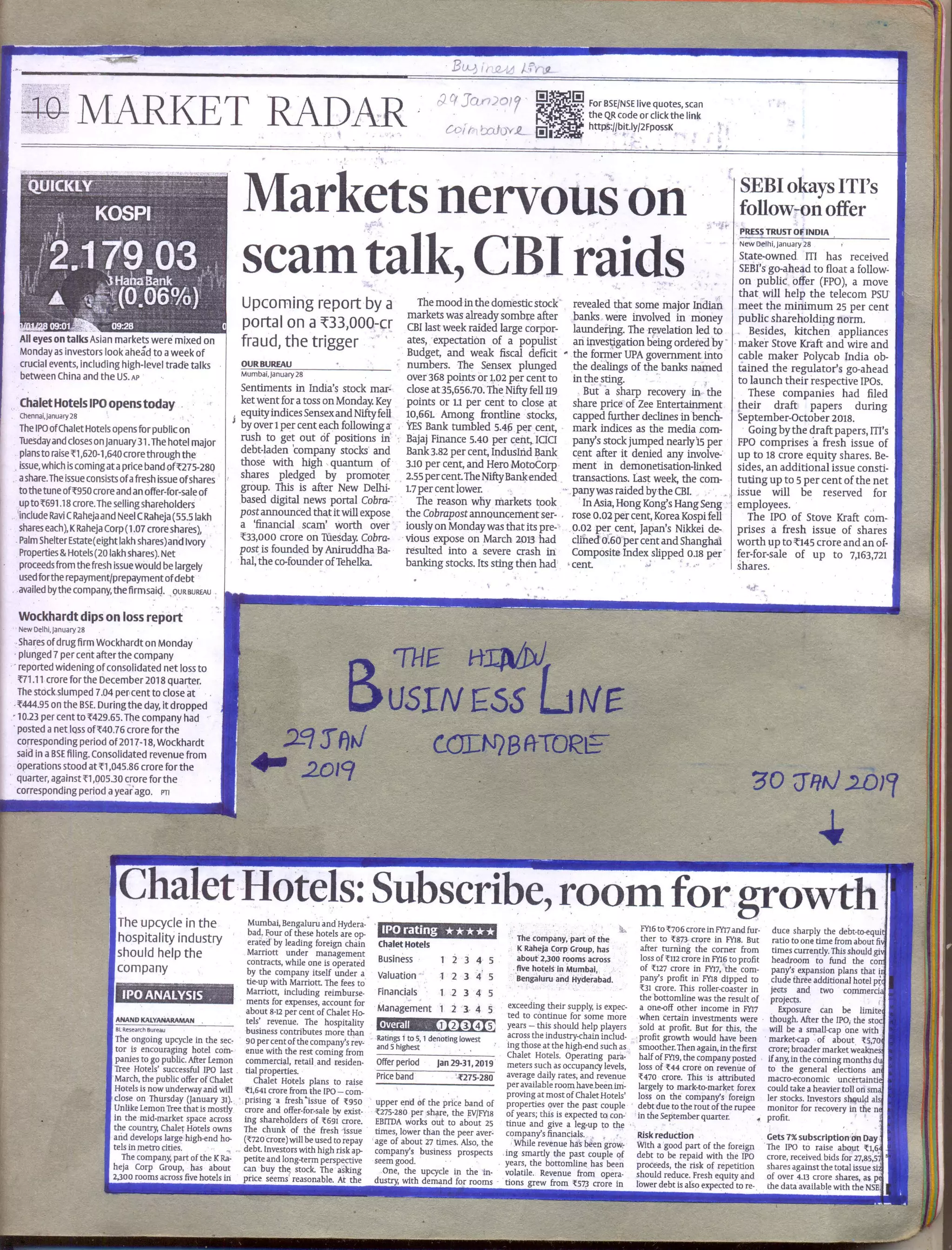 INDIAN STOCK EXCHANGE-SCRAP WORK | PDF