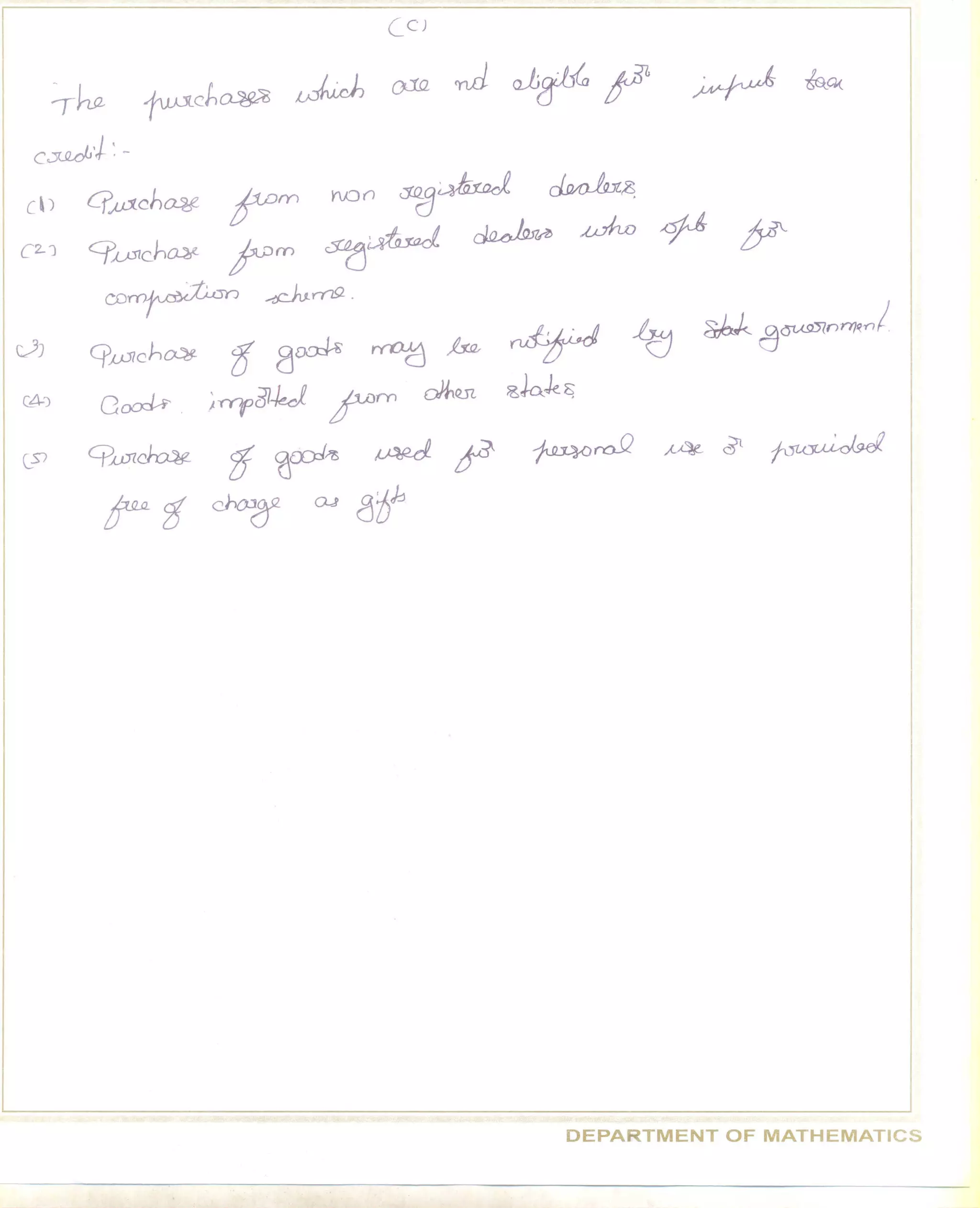 Sample Mock Test paper (Checked) | PDF