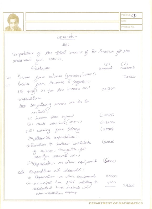 Sample Mock Test paper (Checked) | PDF