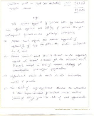 Sample Mock Test paper (Checked) | PDF