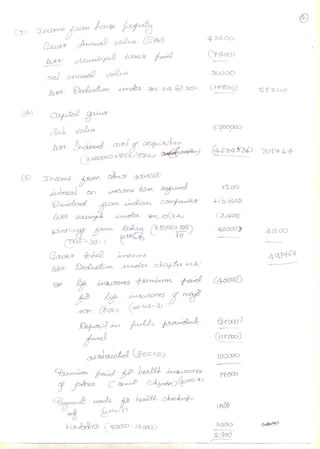 Sample Mock Test paper (Checked) | PDF