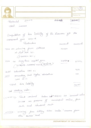 Sample Mock Test paper (Checked) | PDF