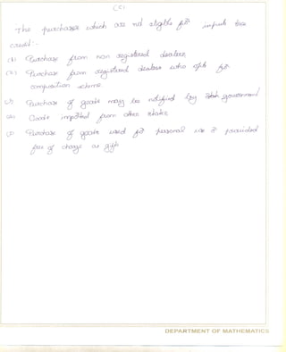 Sample Mock Test paper (Checked) | PDF