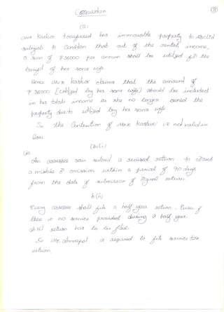 Sample Mock Test paper (Checked) | PDF