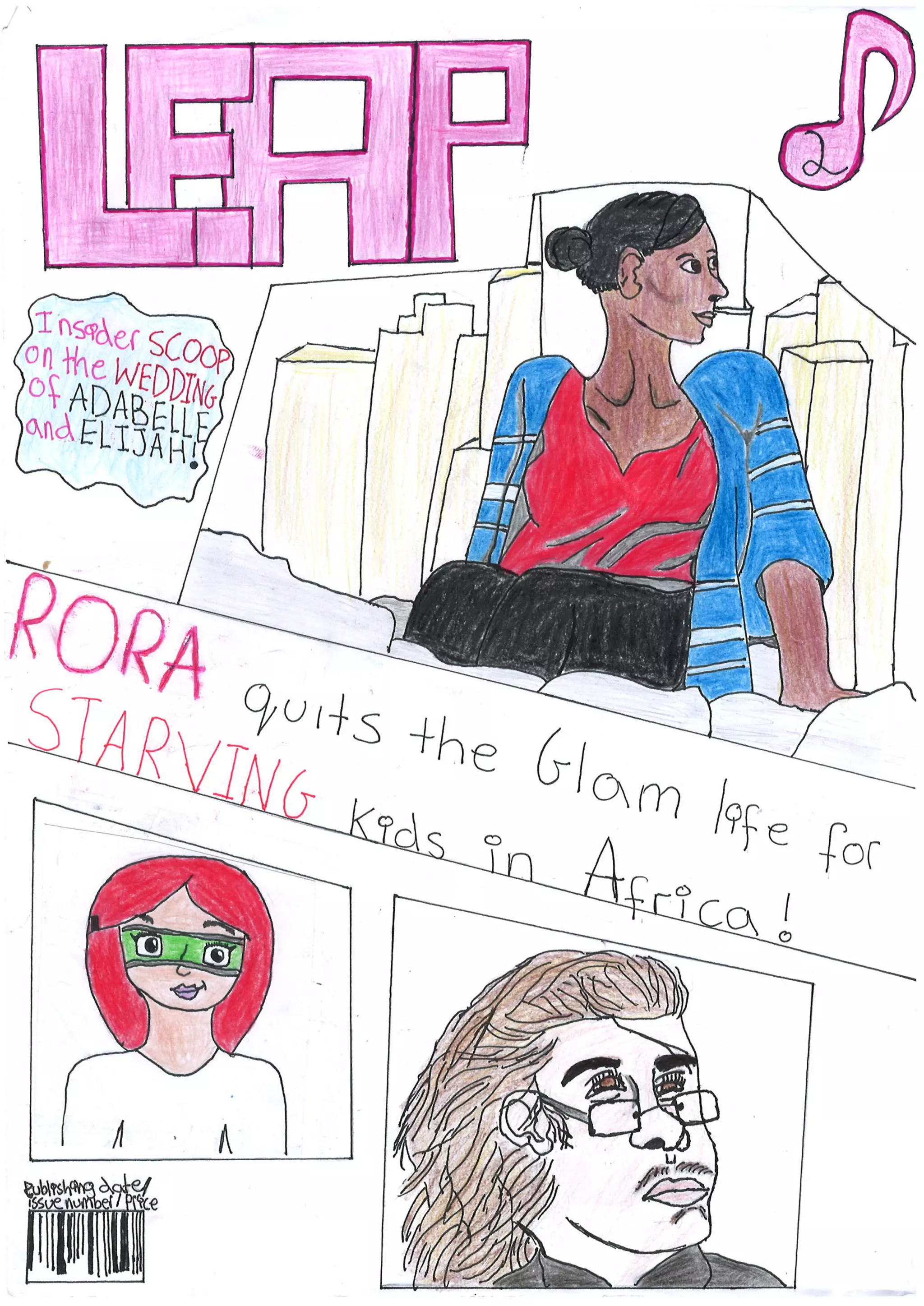 Pre-production: Magazine front cover - layout initial ideas | PDF