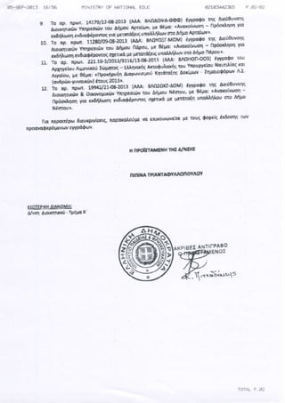 ΚΟΙΝΟΠΟΙΗΣΗ ΕΓΓΡΑΦΩΝ | PDF