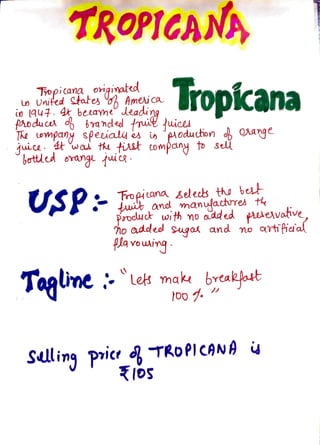 MARKETING MANAGEMENT PROJECT ON FRUIT JUICE | PDF