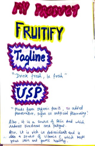 MARKETING MANAGEMENT PROJECT ON FRUIT JUICE | PDF