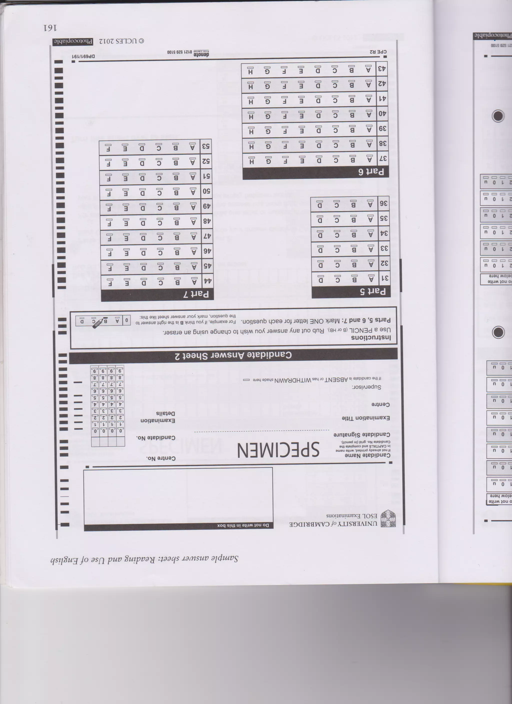 Answer Sheet 3 | PDF