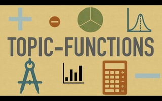 Ppt on Ch-1 Functions class 12 Art of Integration | PPT