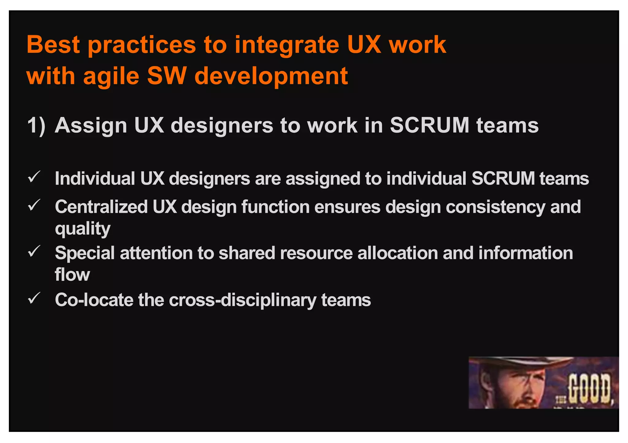 Bridging user experience design with agile product development | PDF | Web Development | Internet