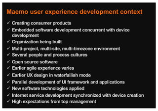 Bridging user experience design with agile product development | PDF | Web Development | Internet