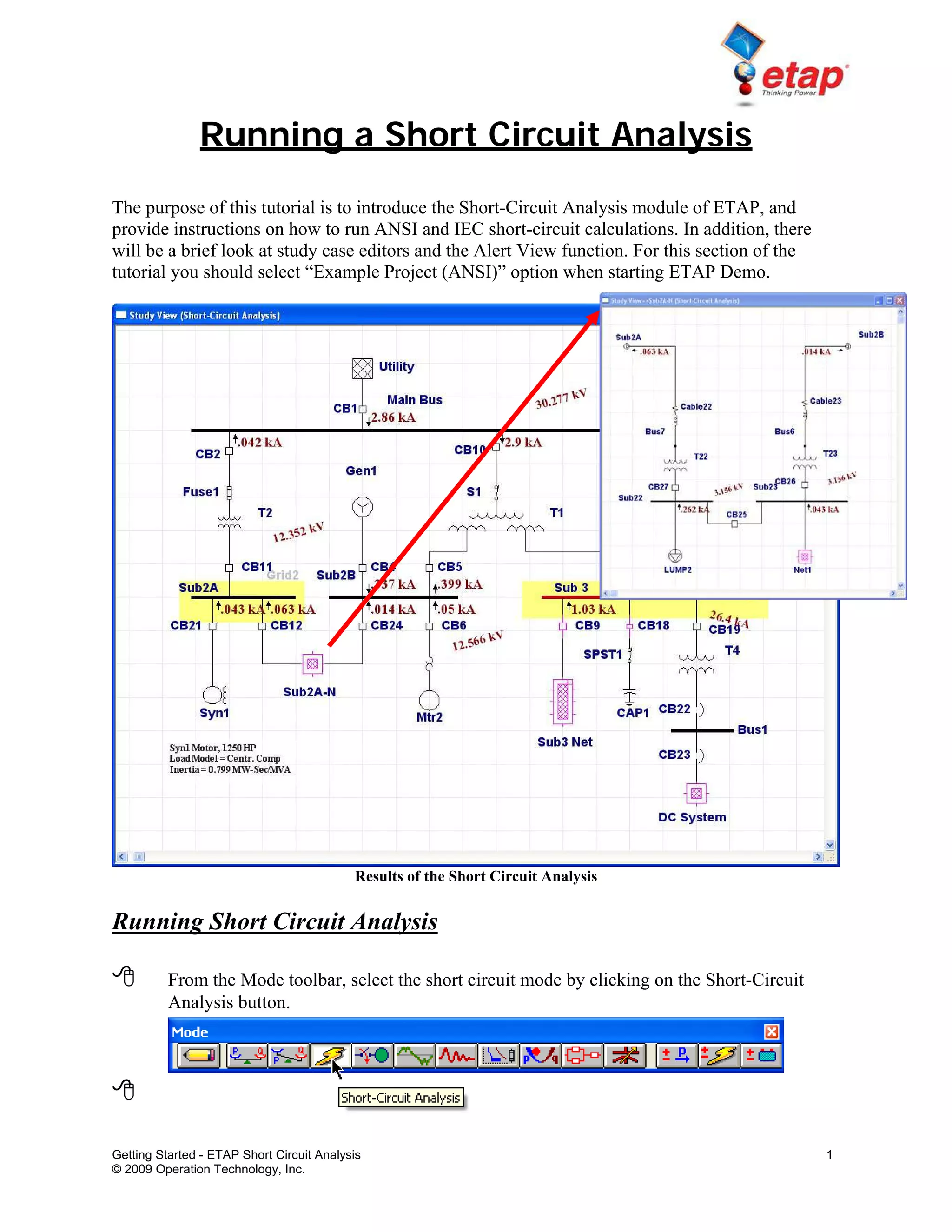 SHORT CIRCUIT analysis | PDF | Technology & Computing