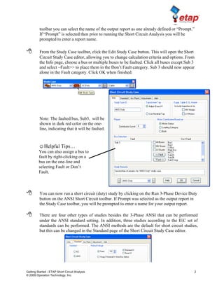 SHORT CIRCUIT analysis | PDF | Technology & Computing