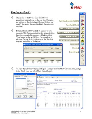 SHORT CIRCUIT analysis | PDF | Technology & Computing