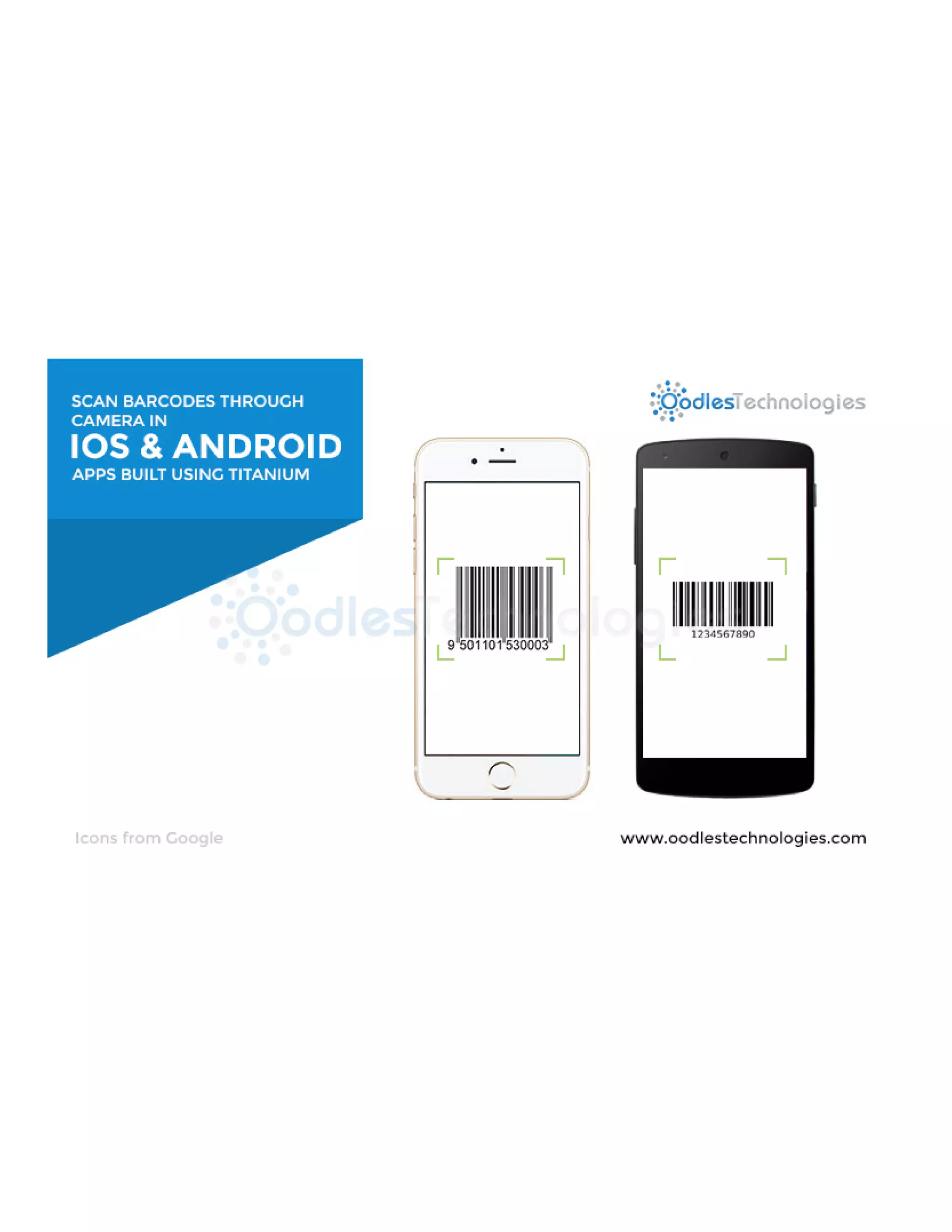 Scan barcodes in iOS and android | PDF