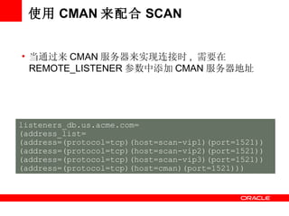SINGLE CLIENT ACCESS NAME (SCAN) | PPT