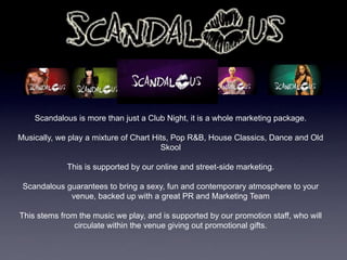 Scandalous October 2012 ppt | PPS