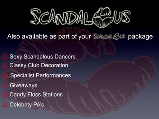 Scandalous October 2012 ppt | PPS