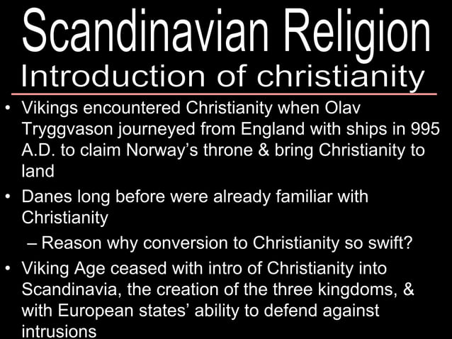 scandinavia - historical cultural geography & mythology.ppt