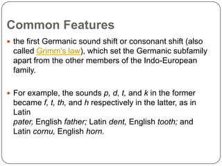 Scandinavian languages (The North Germanic languages) | PPT