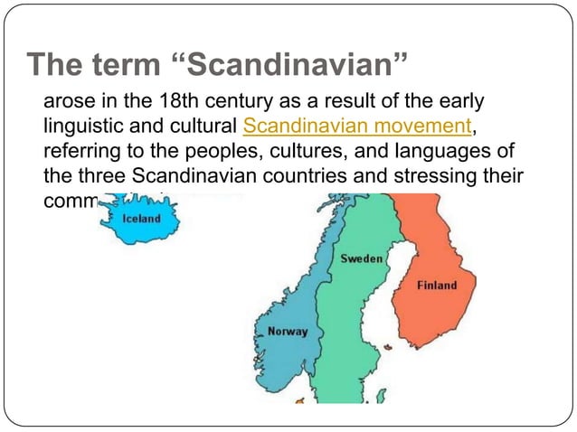 Scandinavian languages (The North Germanic languages) | PPT