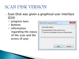 Scan disk | PPTX