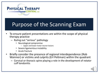 Scan Exam | PPT
