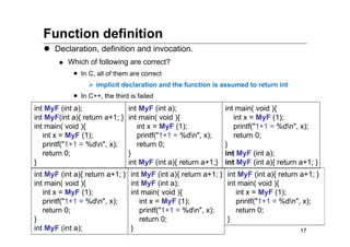 Funções, Scanf, EOF | PDF