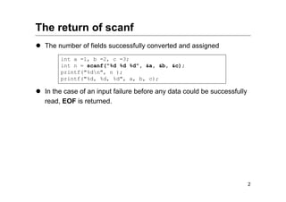 Funções, Scanf, EOF | PDF